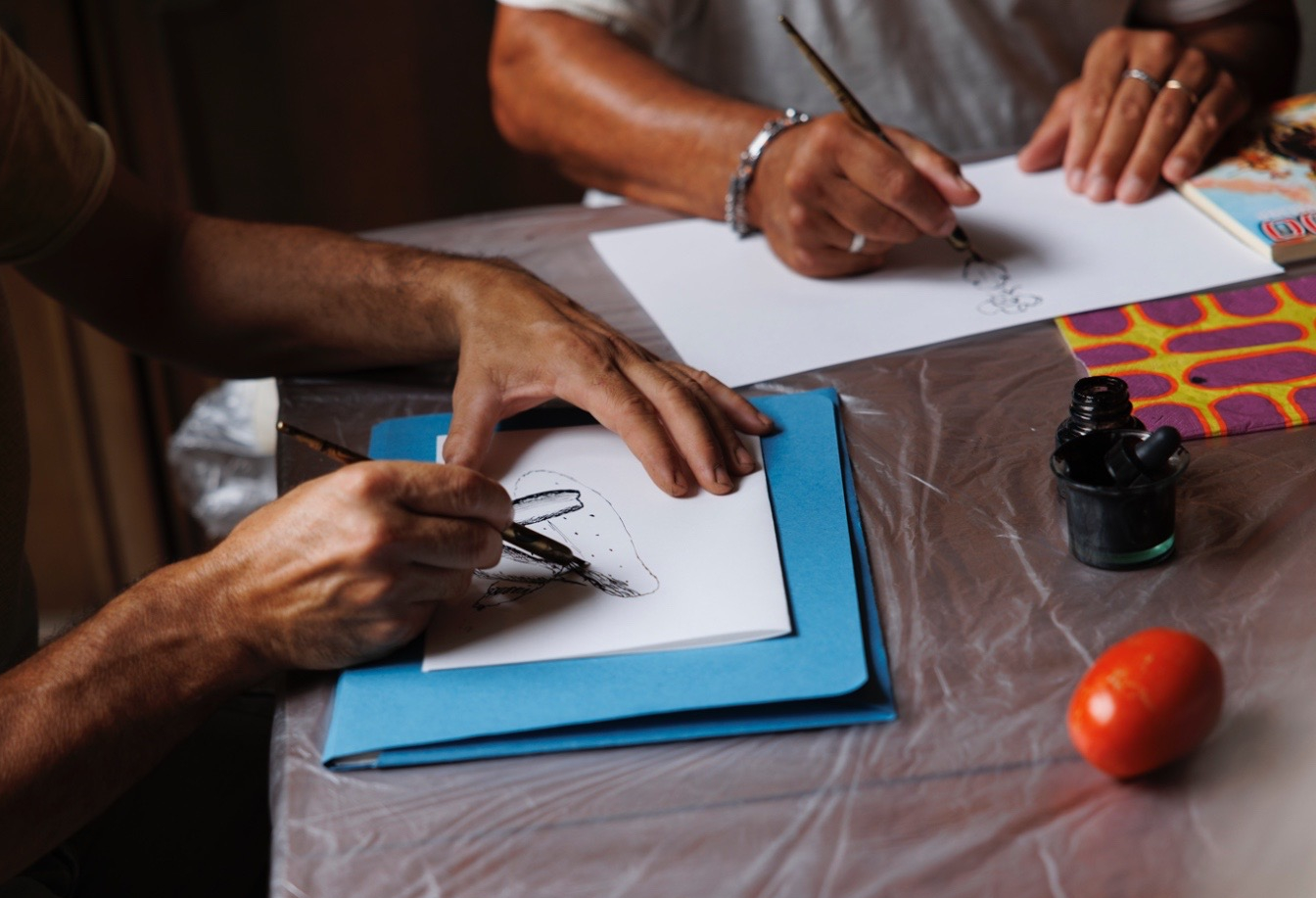 Pen & Ink Drawing plus Watercolour Course - Casale di Clio